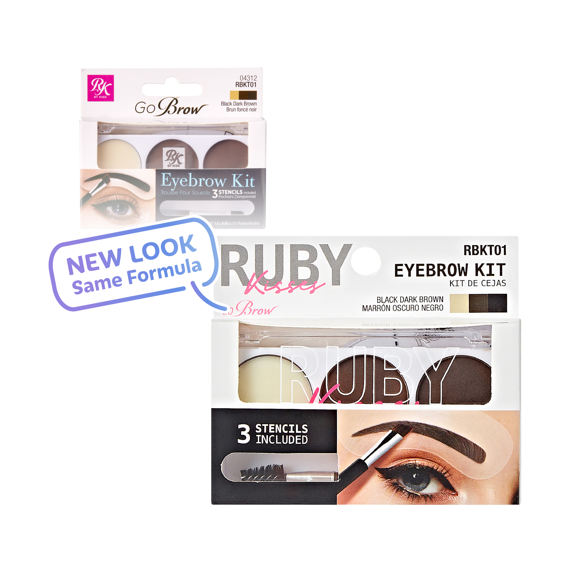 Ruby Kisses - Go Brow Eyebrow Kit
