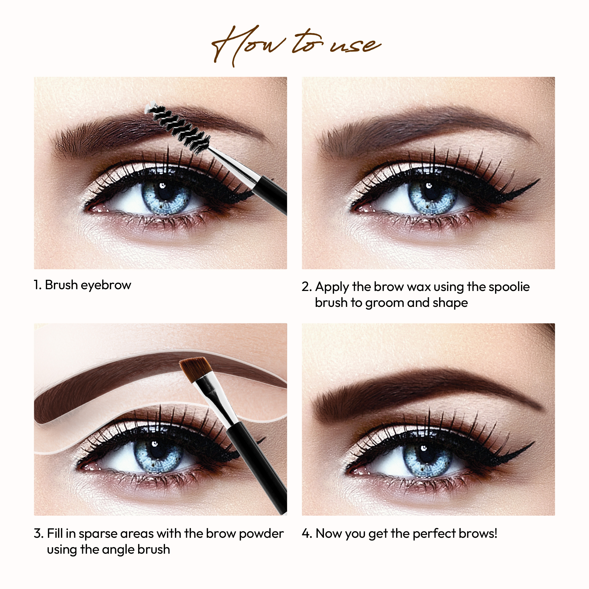 Ruby Kisses - Go Brow Eyebrow Kit