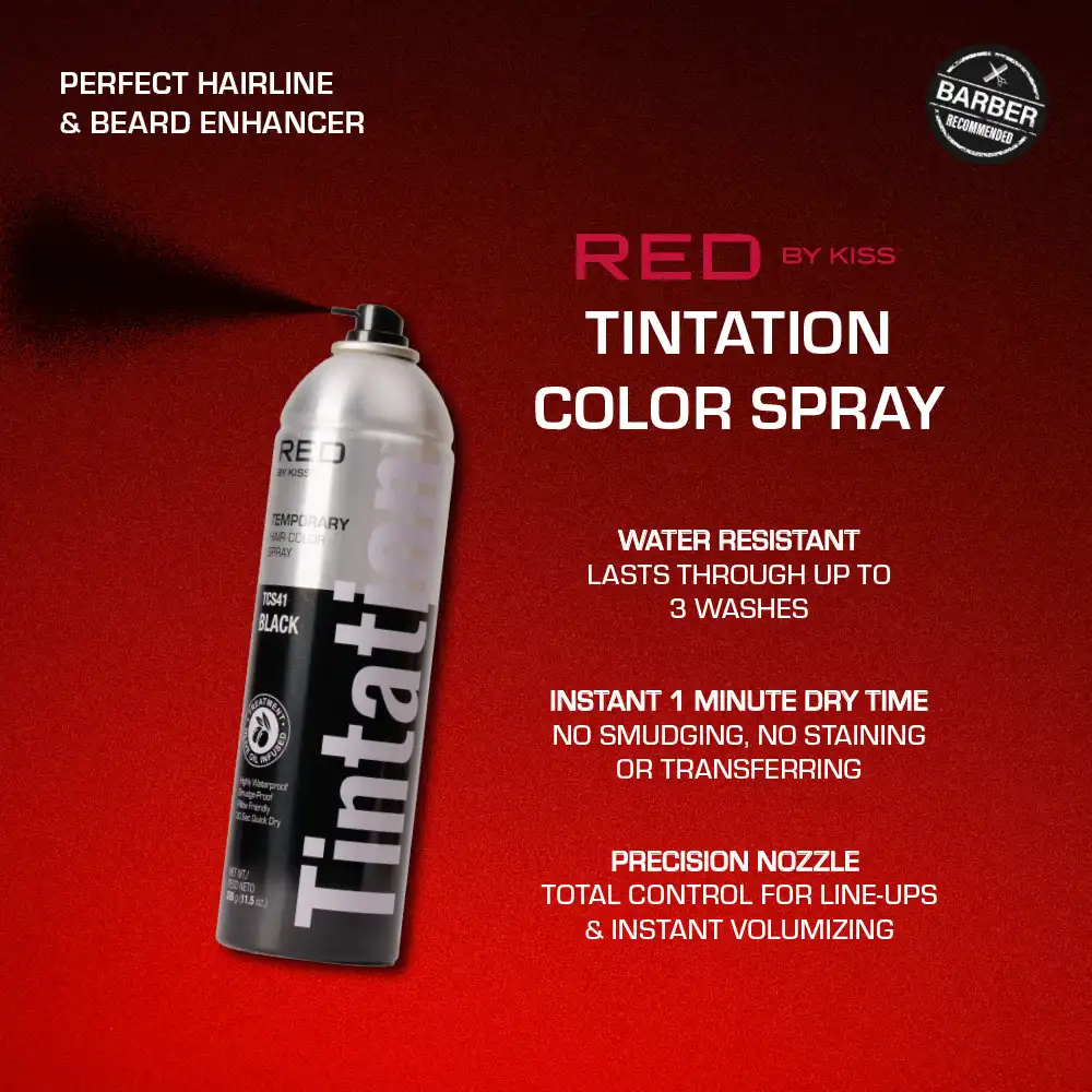 Red by Kiss - Tintation Temporary Hair Color Root Touch Up Color Spray ...
