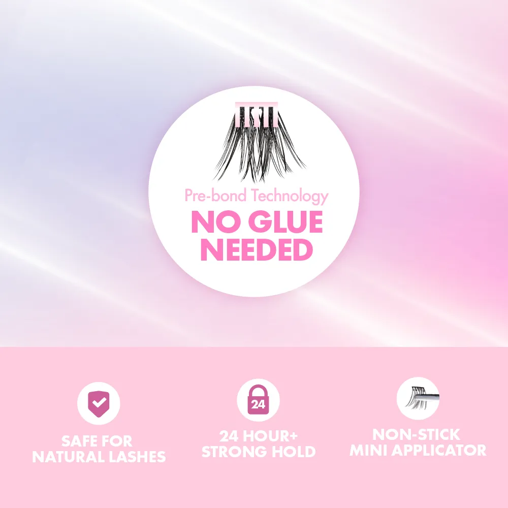 iEnvy by Kiss - Press & Go Press-On Pre-Glued Lash Clusters All-In-One ...