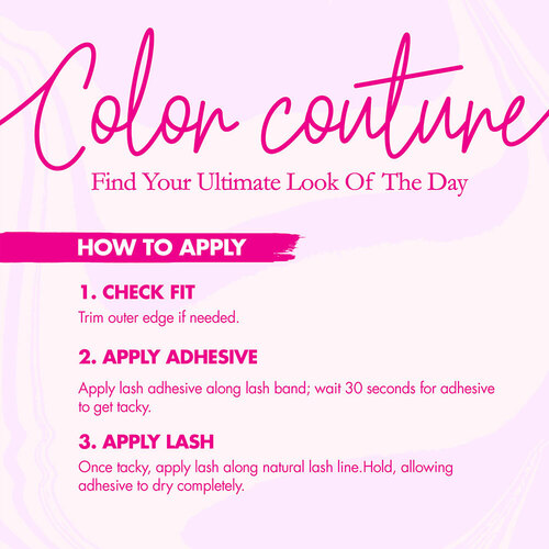 Color Couture Mixed Faux Mink Lashes - Ivy Beauty