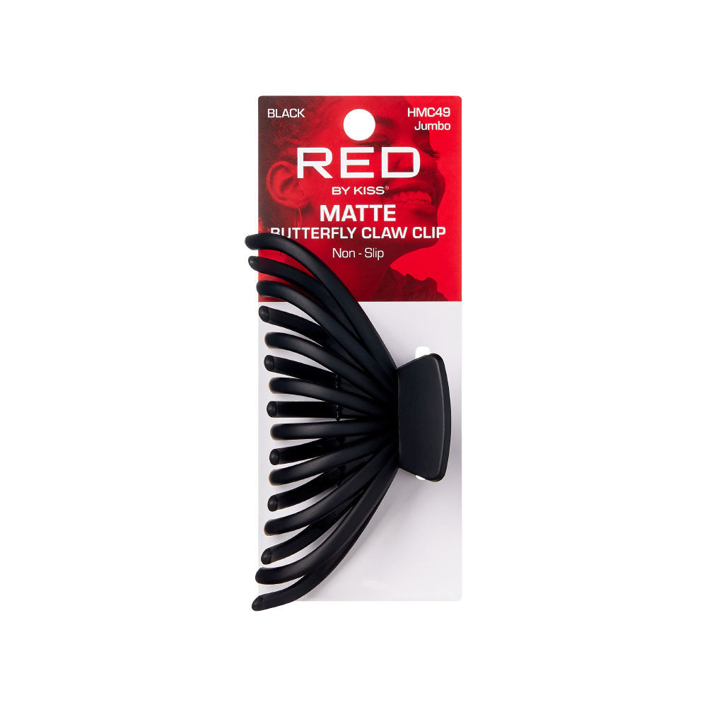 Red by Kiss - Matte Butterfly Claw Clip