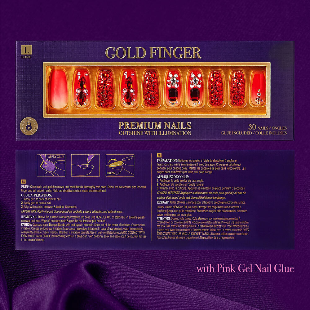 Gold Finger - Premium Nails