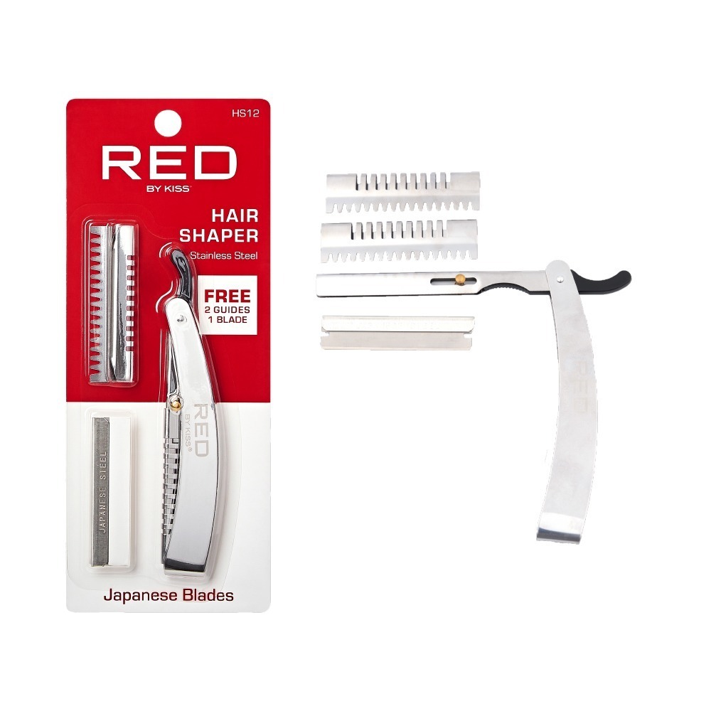 Red by Kiss - Stainless Steel Hair Shaper with Guides