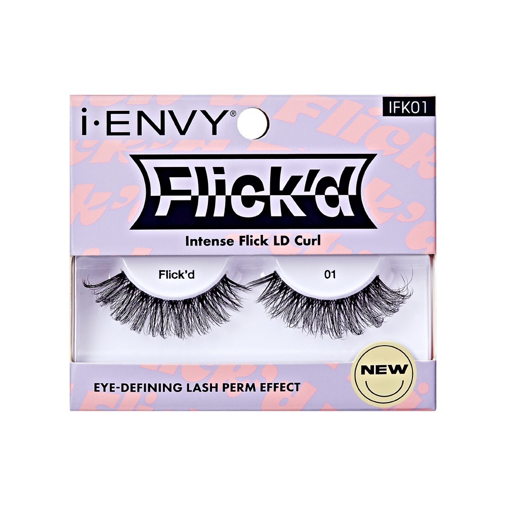 iEnvy by Kiss - 3D Flick'd Lashes - LD Curl