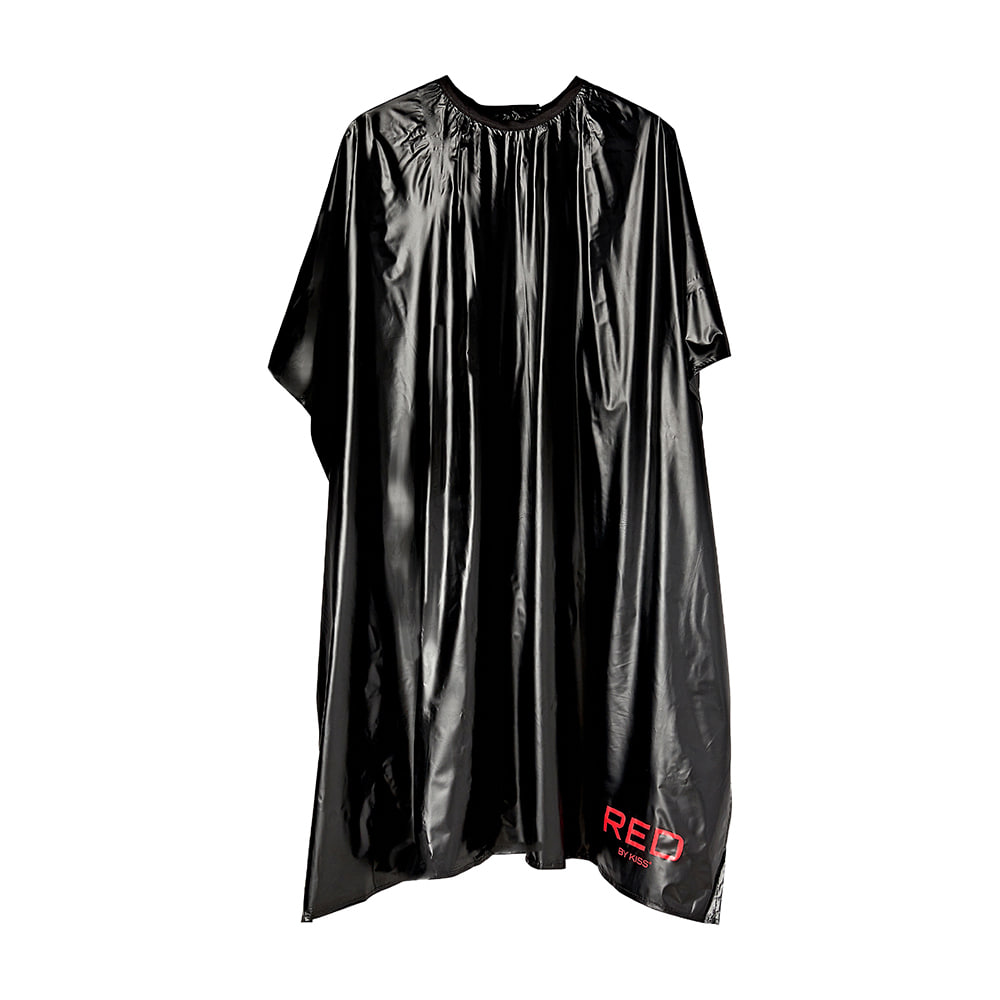 Red by Kiss - Shampoo Soft Vinyl Cape - Black