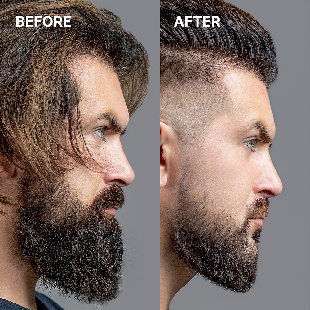 Red by Kiss - Premium Wood Long Beard Comb