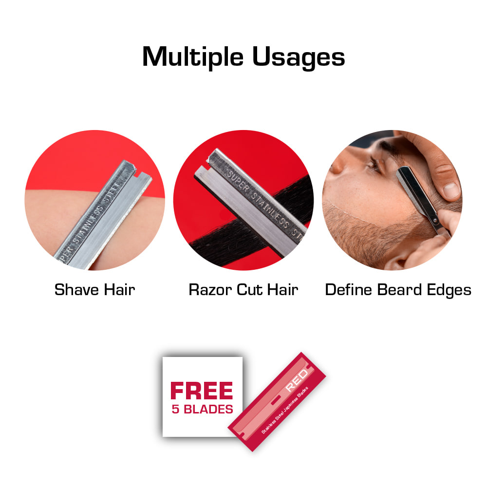Red by Kiss - Stainless Steel Hair Shaper with Guides