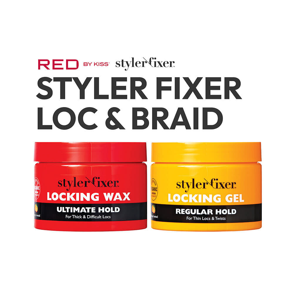 Red by Kiss - Styler Fixer Locking Gel - Regular Hold (6 US fl.oz.)