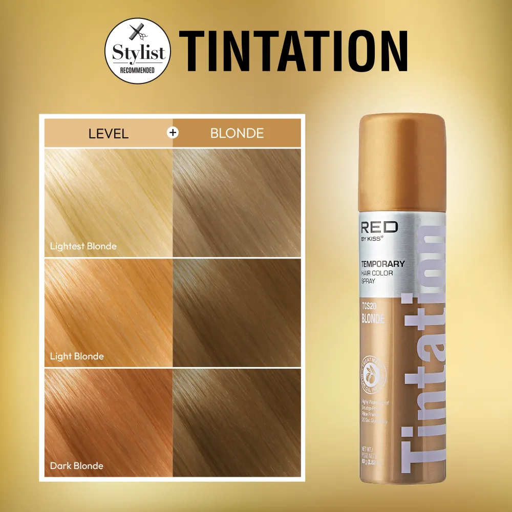 Red by Kiss - Tintation Color Spray Vibrant Collection - Blonde