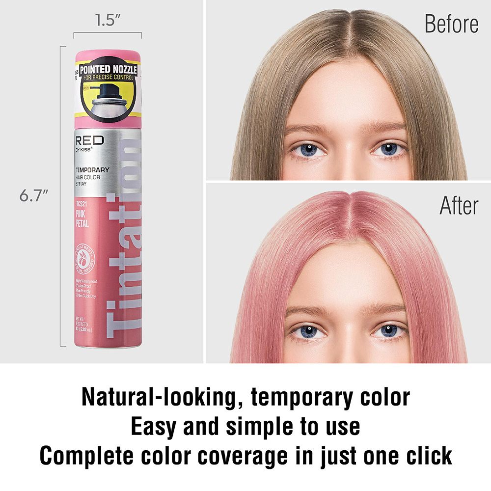 Tintation Color Spray Vibrant Collection - Pink Petal - Ivy Beauty