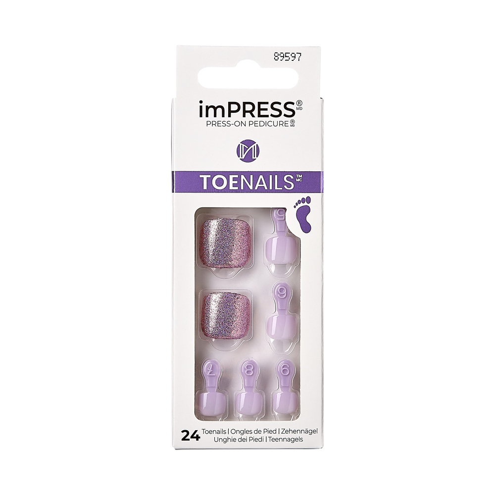 imPRESS Toe Nails - Satisfied - Ivy Beauty