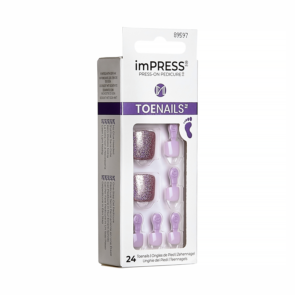 imPRESS Toe Nails - Satisfied - Ivy Beauty