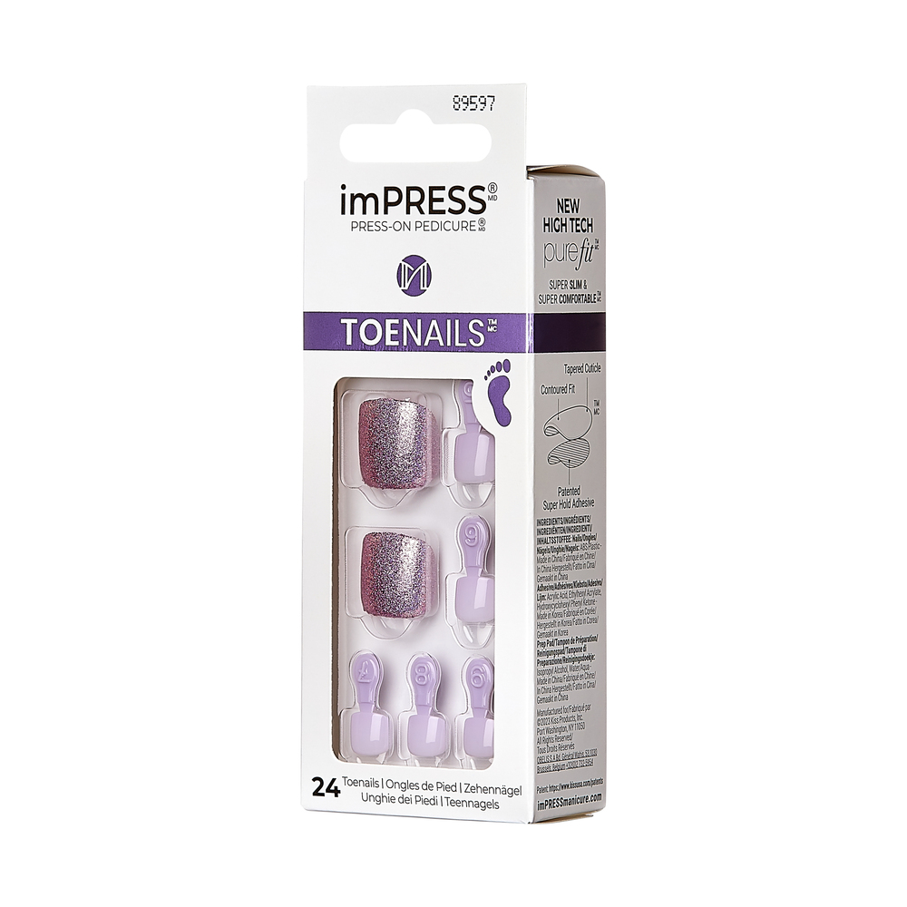 imPRESS Toe Nails - Satisfied - Ivy Beauty