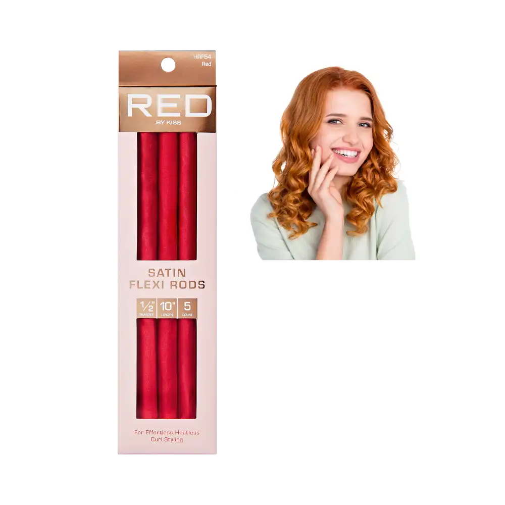 Red by Kiss - Heatless Curling Silky Satin Flexi Rods