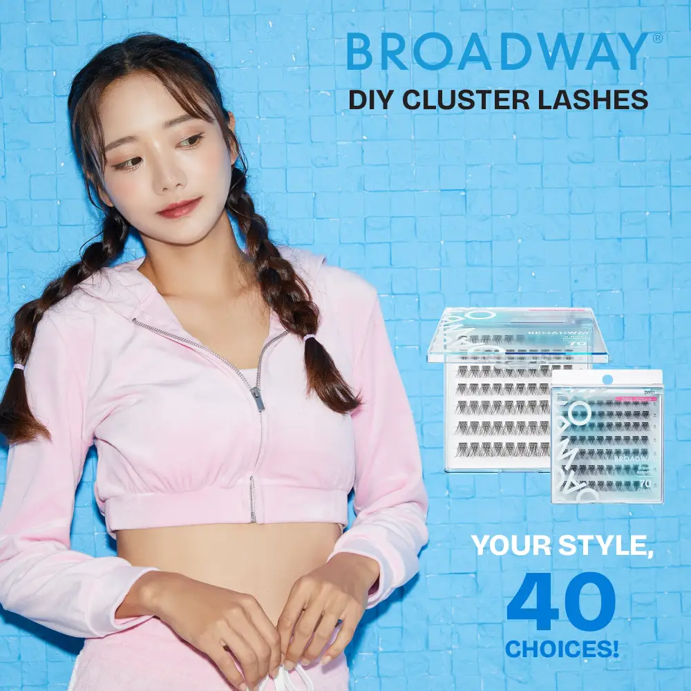 Broadway - Volume DIY Cluster Lashes - Full, Fluffy Lash Extensions (56 ...