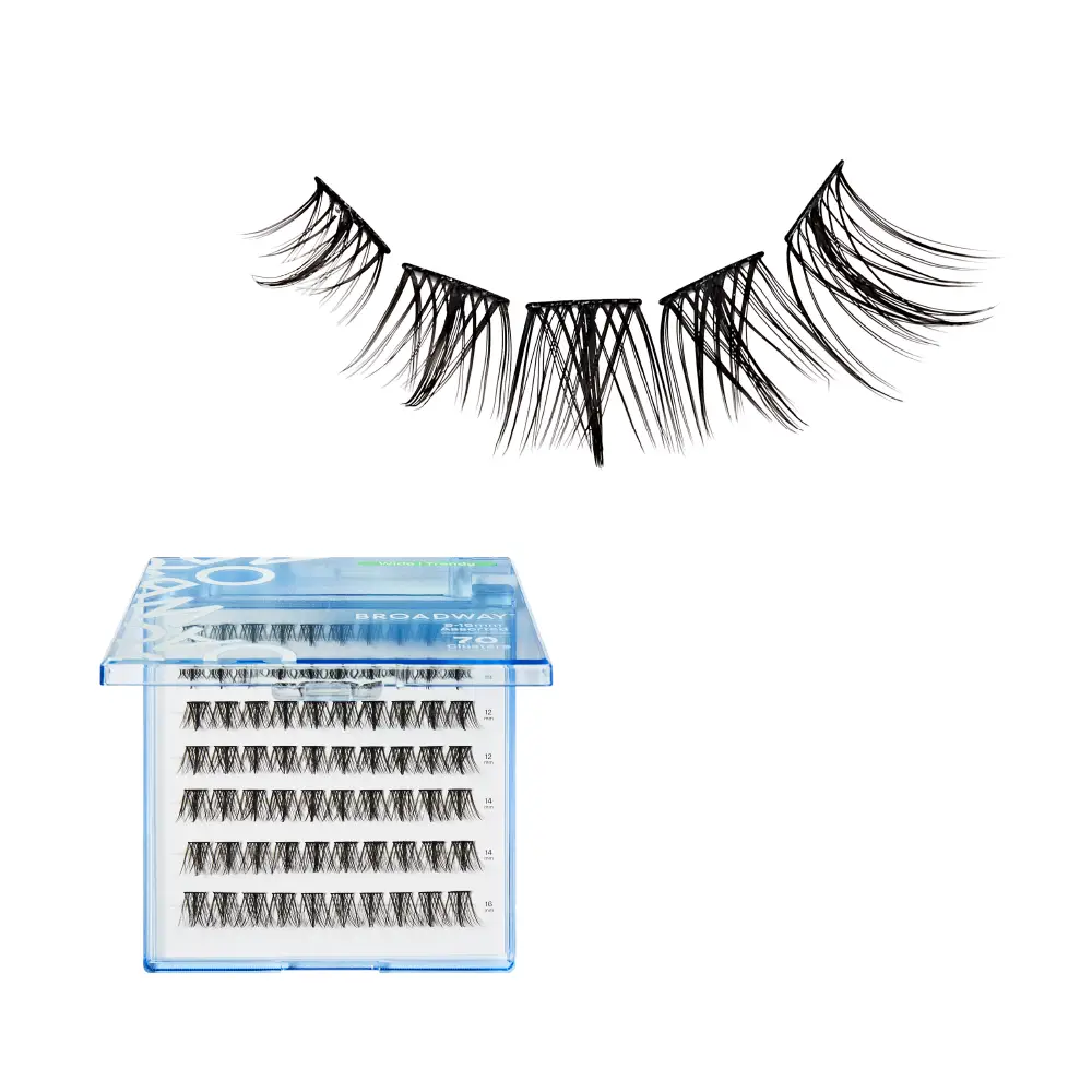 Broadway - Trendy DIY Cluster Lashes - Manga-Inspired Wispy Lash ...