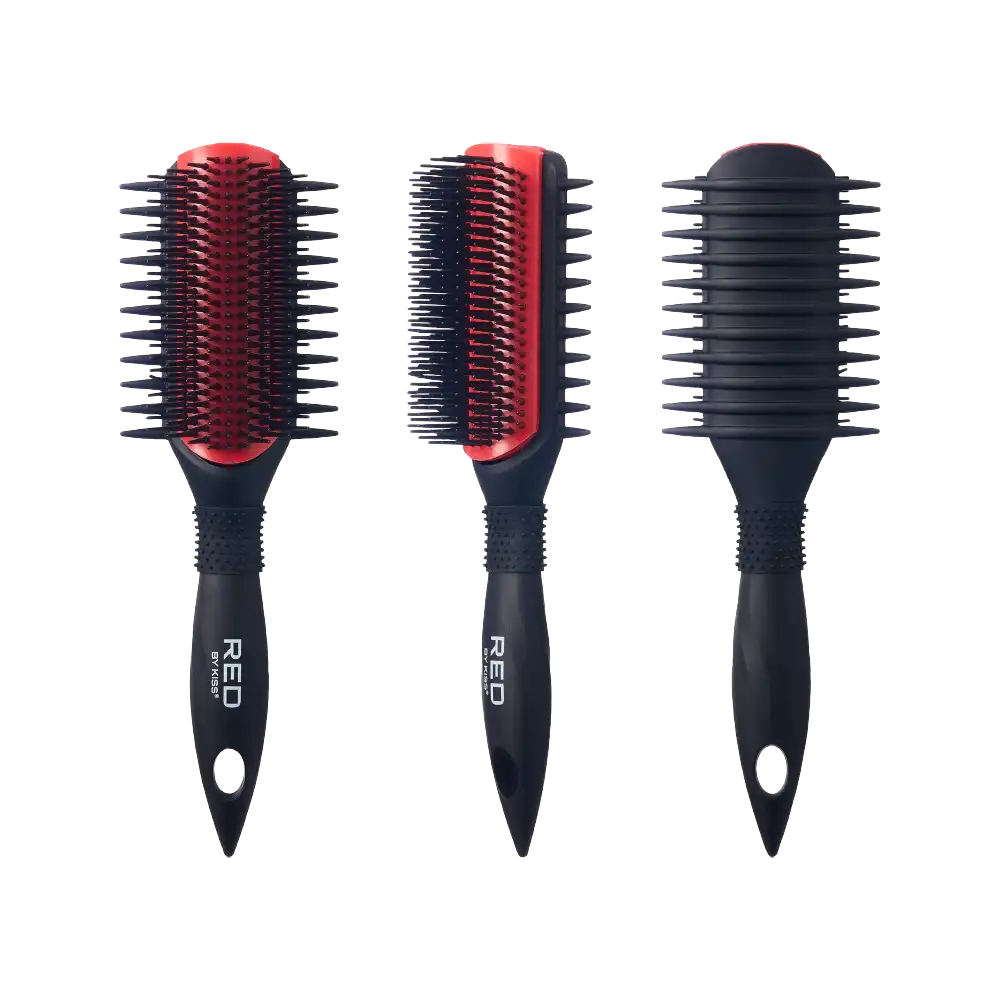 Red by Kiss - Detangling & Curl Defining Brush for Curly Hair – Smooth ...