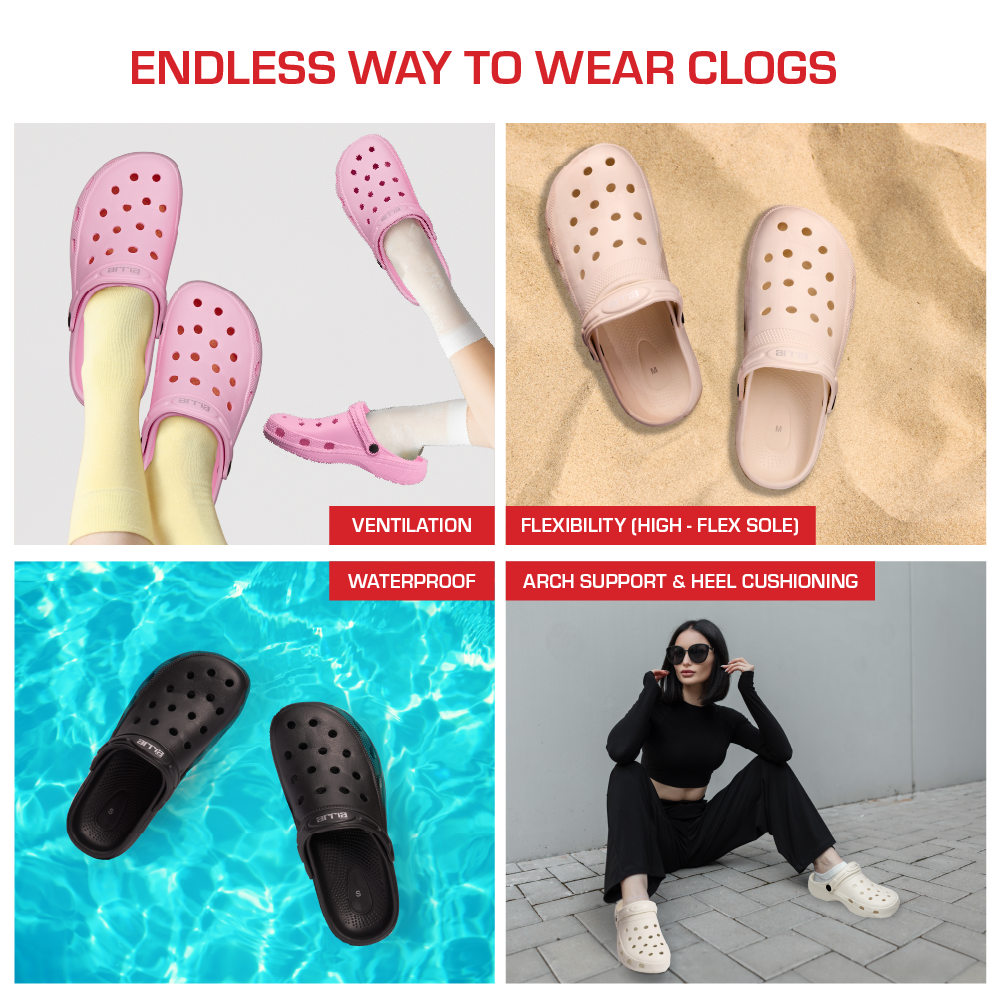 Arria - Classic Waterproof Air Clogs for Men and Women