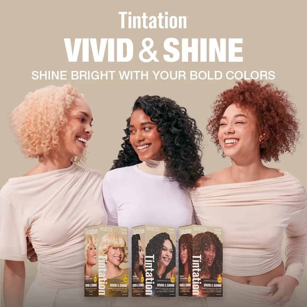 Red by Kiss - Tintation Vivid & Shine Permanent Hair Dye – Ammonia-Free ...
