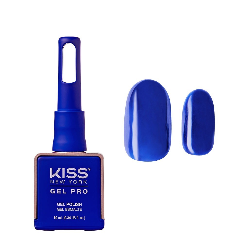 Kiss New York - Gel Pro Nail Polish Core Colors - Just Blue