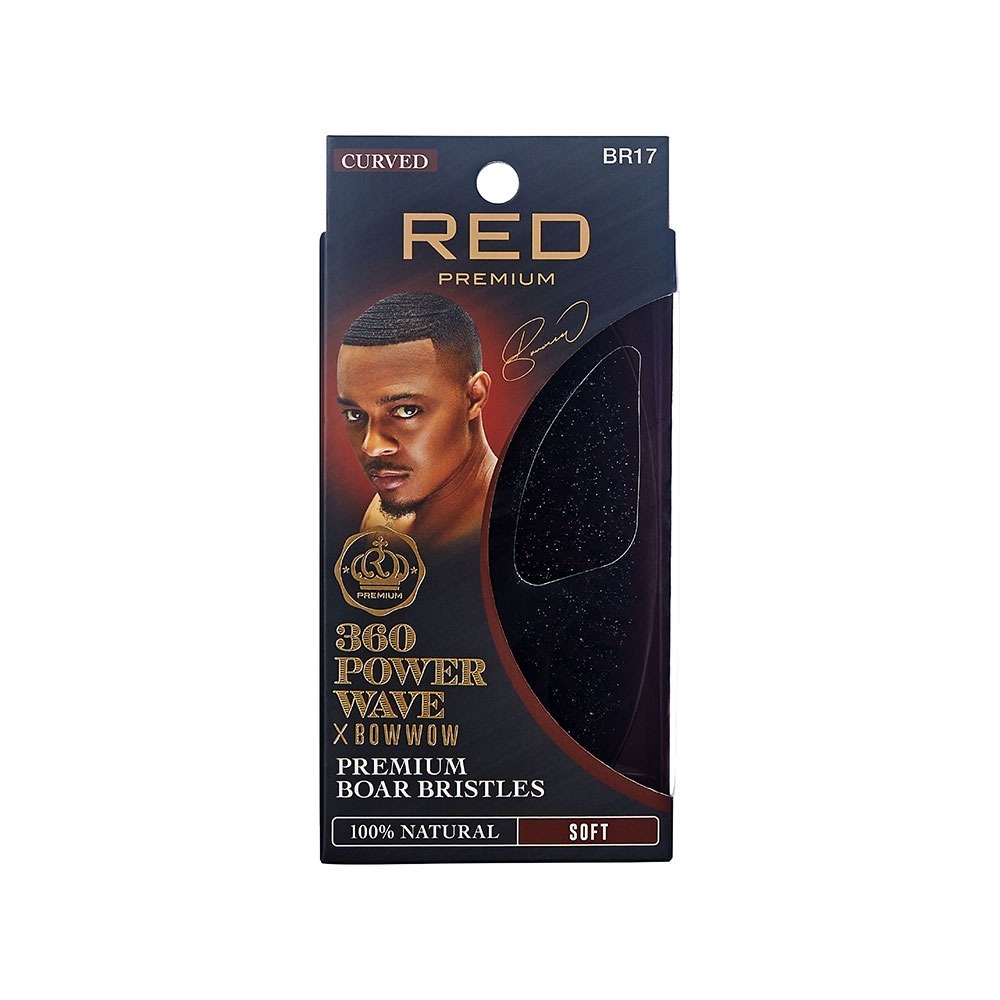 BOW WOW X 360 Power Wave Soft Boar Brush - Ivy Beauty