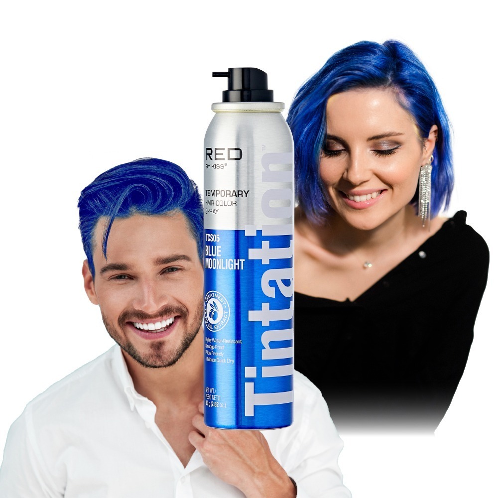 Red by Kiss - Tintation Color Spray - Blue Moonlight