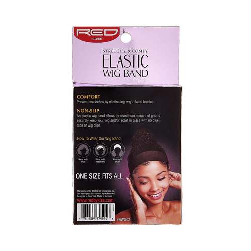 Red by Kiss - Elastic Wig Band