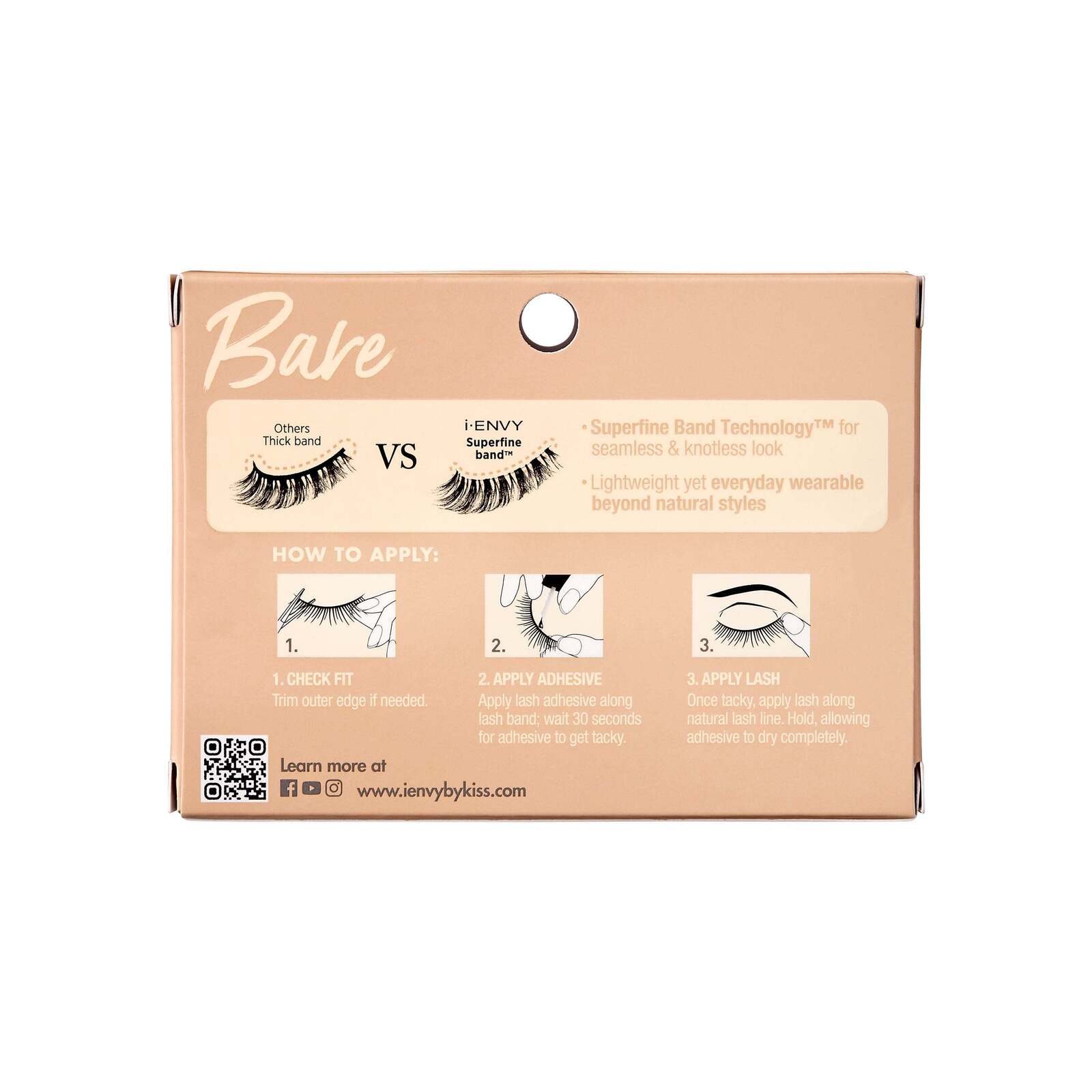 iEnvy by Kiss - Bare Lashes