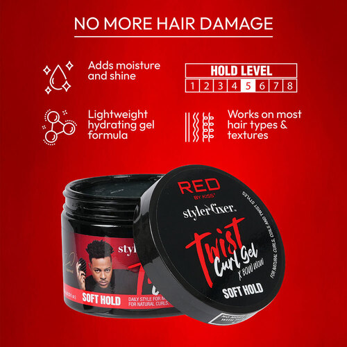 Red By Kiss Twist King X Twist Curl Gel Value Set