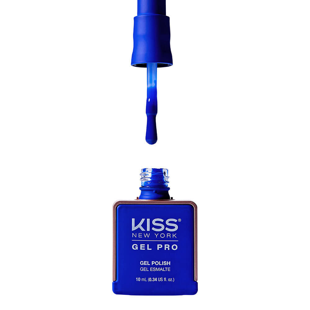 Kiss New York - Gel Pro Nail Polish Core Colors - Just Blue