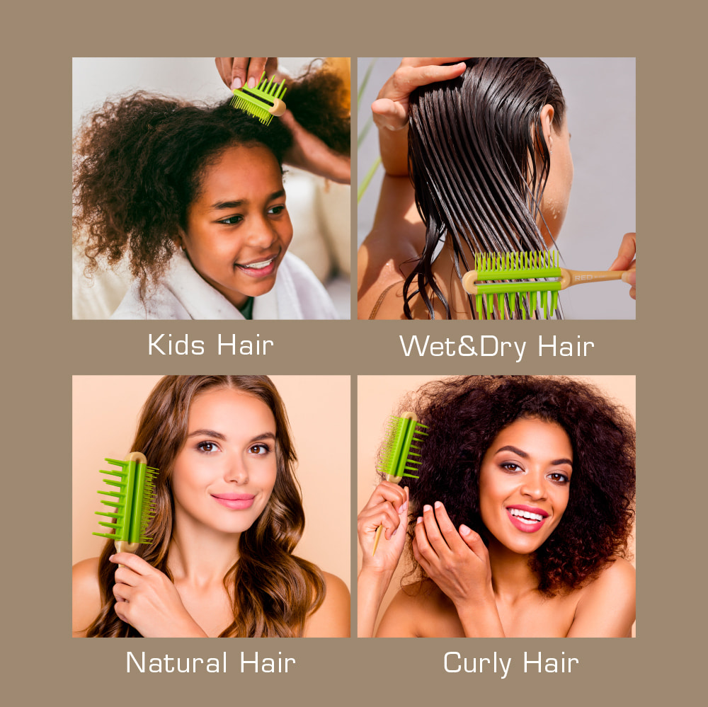 Red by Kiss - Triple Multi-Function Comb