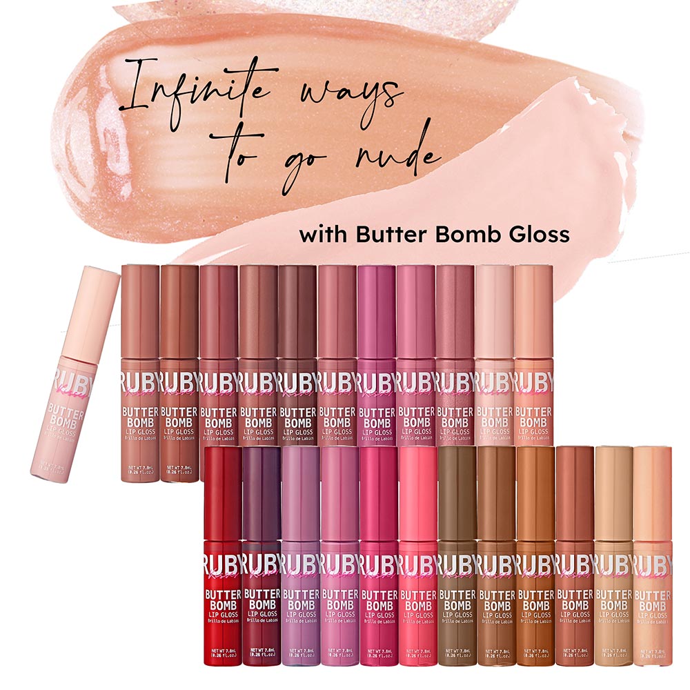 Ruby Kisses - Butter Bomb Gloss 4pcs Value Set