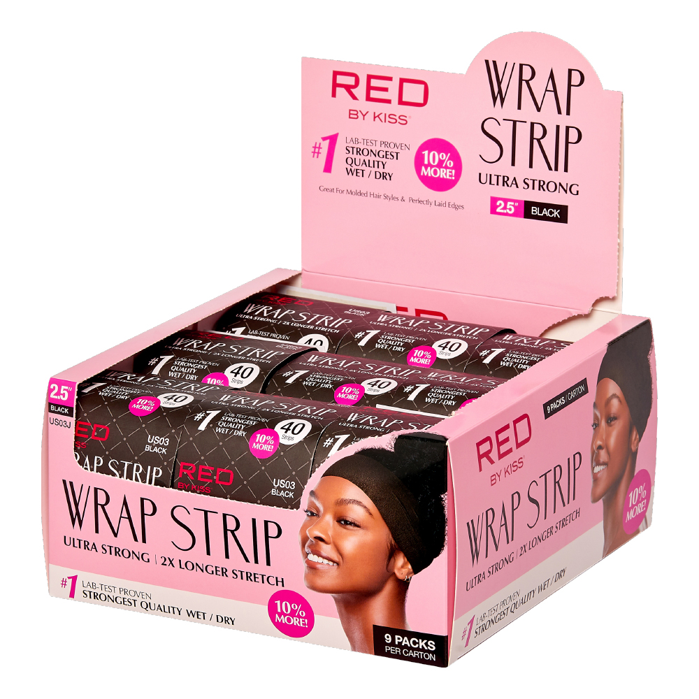 Wrap Strips 2.5" (44 Strips, 9 Packs) - Ivy Beauty